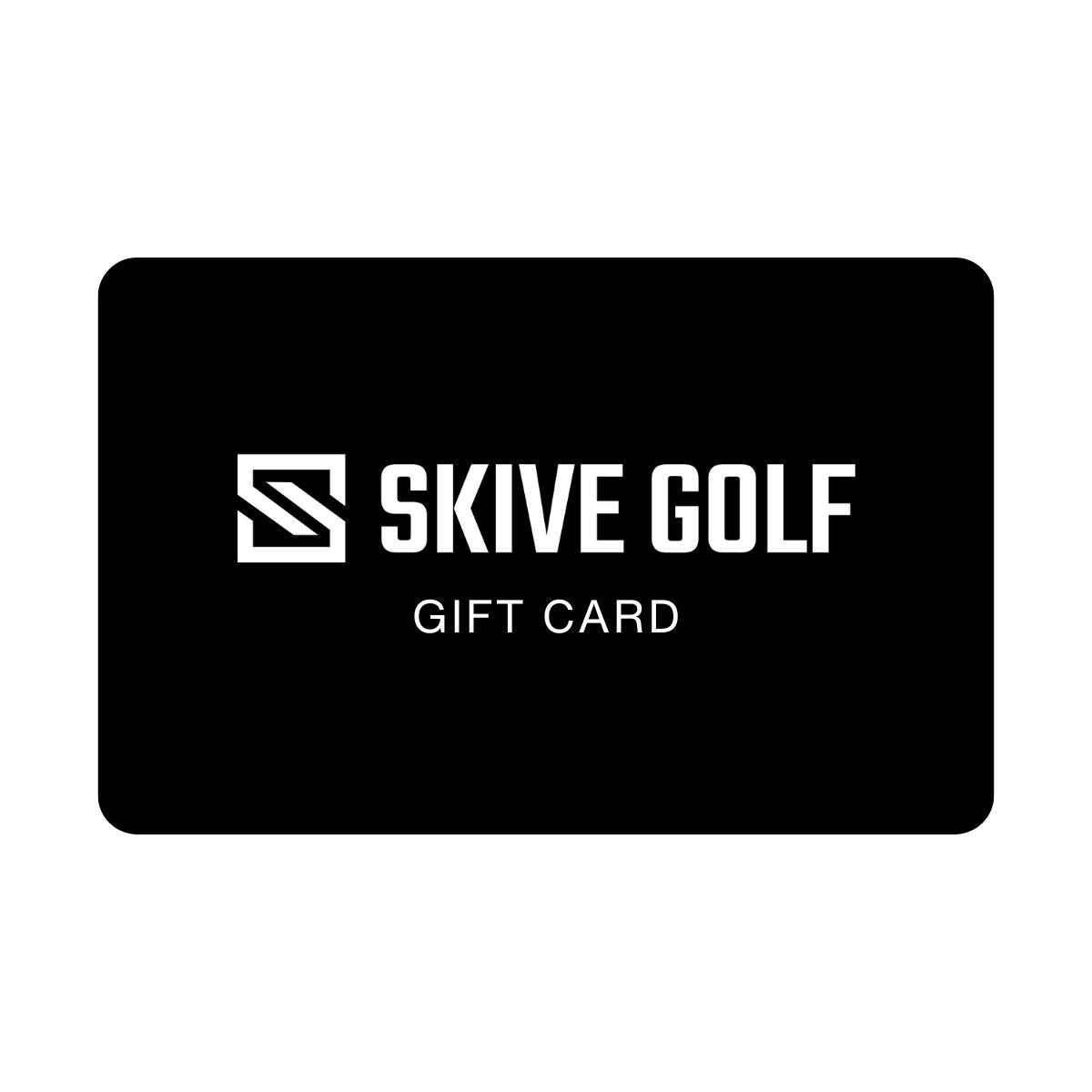 SKIVE Golf Gift Card – SKIVE GOLF